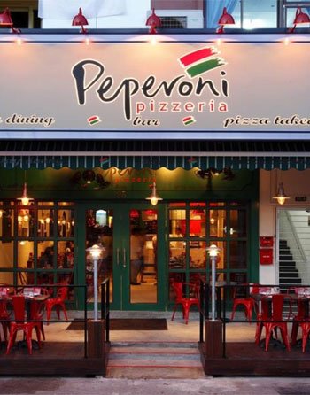 Peperoni Pizzeria | Frankel Avenue - Fineline Design