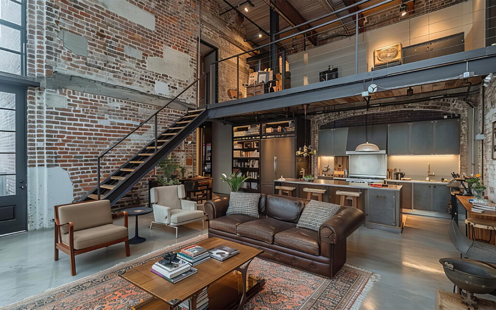 Industrial Loft Style for Homes | Fineline Design SG